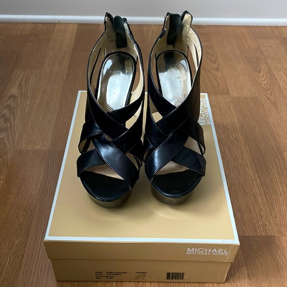 MICHAEL Michael Kors | Shoes | Michael Michael Kors Nora Platform 75 ...